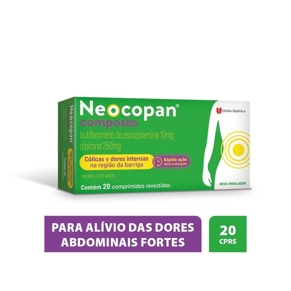 Neocopan 20 Comprimidos Revestidos - Farmácia Ultra Mega Popular
